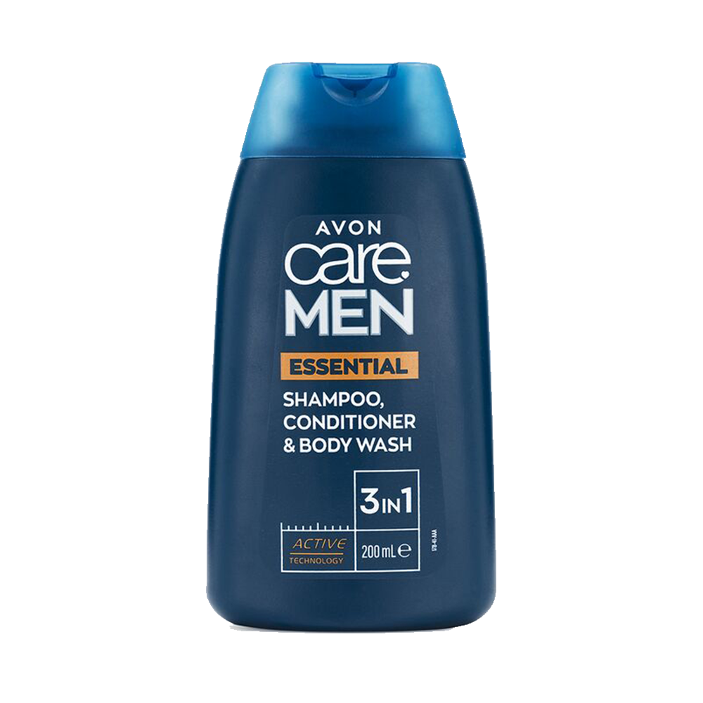 Fattal Beauty – Buy Avon Care Men Essential 3 in 1 Shampoo, Conditioner ...
