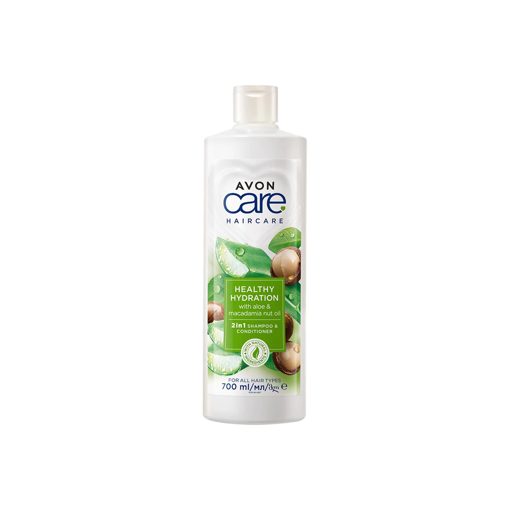Fattal Beauty – Buy Avon Naturals Aloe & Macadamia 2 In 1 Shampoo ...