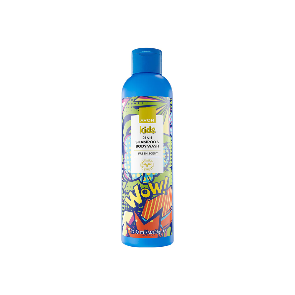 Fattal Beauty – Buy Avon Kids 2in1 Shampoo & Body Wash Fresh Scent in ...