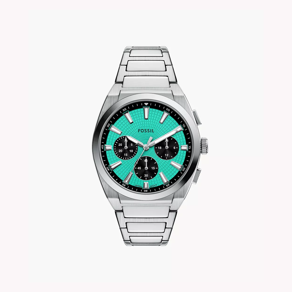 Fattal Beauty – Buy Fossil Everett Chronograph Stainless Steel Watch in ...